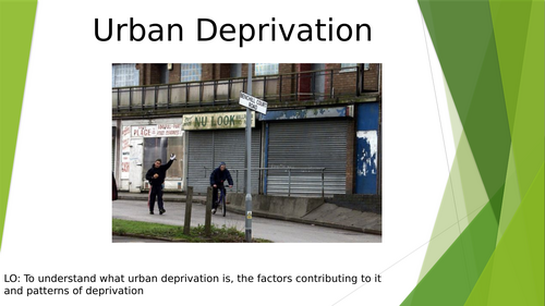 AQA GCSE Geography Challenges of the Urban Environment Lessons ...