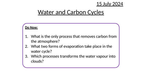 GCSE AQA Biology - Ecology Unit | Teaching Resources