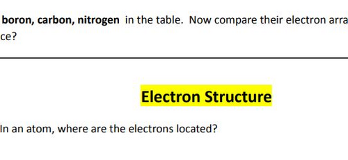 YEAR 9 CHEMISTRY BOOKLET {CAMBRIDGE CHECKPOINT SCIENCE } KEY STAGE 3 ...