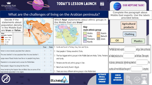 KS3 Geography of the Middle East | Teaching Resources
