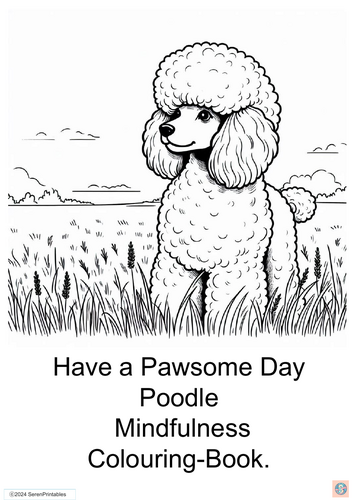 Unleash Your Creativity and Find Your Zen with Our Poodle-Themed ...