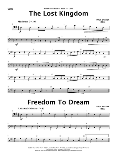 First Concert Series Book 3 - Easy String Orchestra | Teaching Resources