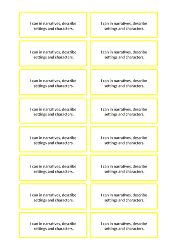 KS2 English Writing Framework Moderation Aid - Pupil label templates ...
