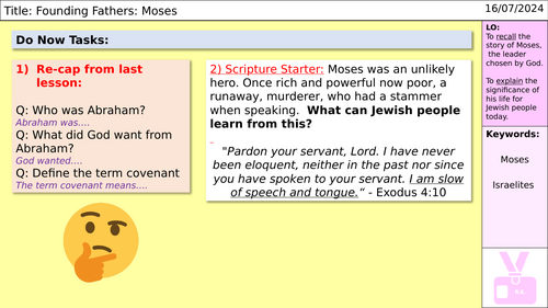 Judaism KS3 Entire Unit of Work | Teaching Resources