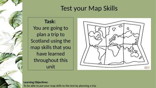 KS3 Geography Map Skills Unit of Work | Teaching Resources
