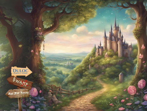 SHREK The Musical JR Animated Backdrops | Teaching Resources