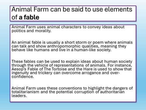 Animal Farm Escape Room | Teaching Resources