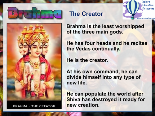 KS2 Hindu Gods - Outstanding RE Lesson | Teaching Resources