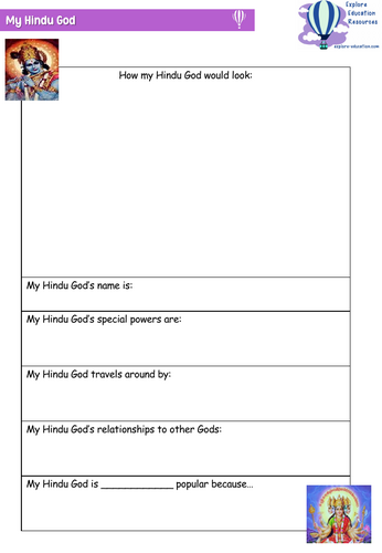 KS2 Hindu Gods - Outstanding RE Lesson | Teaching Resources