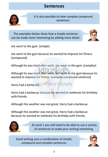 English Functional Skills - Level 1 - Writing Workbook | Teaching Resources