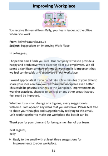 English Functional Skills - Level 1 - Writing Workbook | Teaching Resources