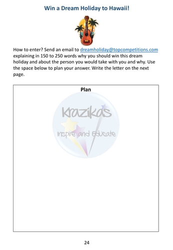 English Functional Skills - Level 1 - Writing Workbook | Teaching Resources