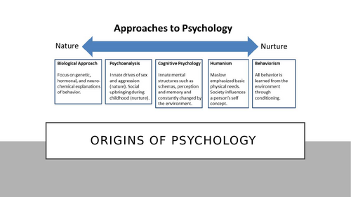AQA AS Psychology: Approaches: Origins of psychology | Teaching Resources