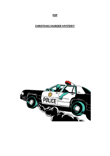 Algebra Murder Mystery | Teaching Resources