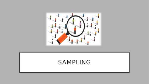 AQA AS Psychology: Research methods: Sampling | Teaching Resources