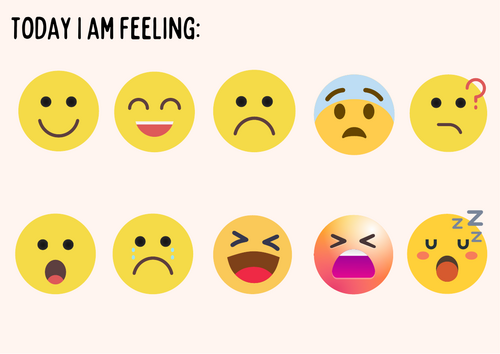 Check In Feelings Chart & Feelings Fan (BONUS) | Teaching Resources