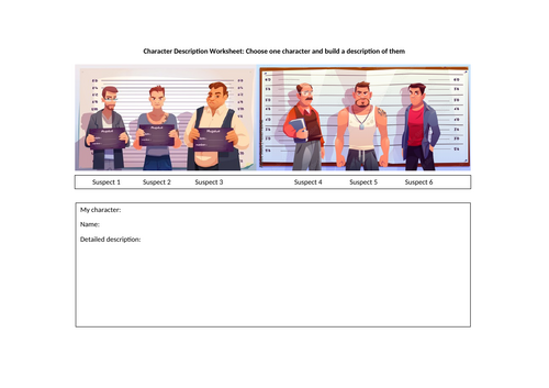 Creative writing detective lesson | Teaching Resources