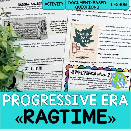 Ragtime, Early Jazz, Progressive Era | Teaching Resources