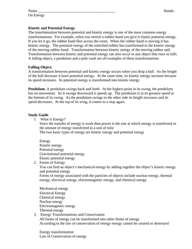 Physcis Bouncing Ball Labs Kinetic and Potential Energy | Teaching ...