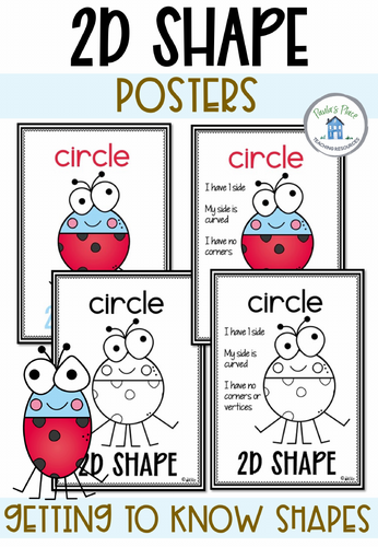 2D Shape Posters | Teaching Resources