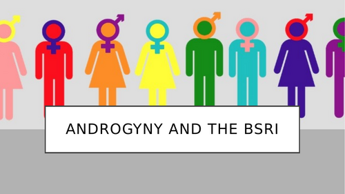 AQA A Level Psychology: Gender: Androgyny and BSRI | Teaching Resources