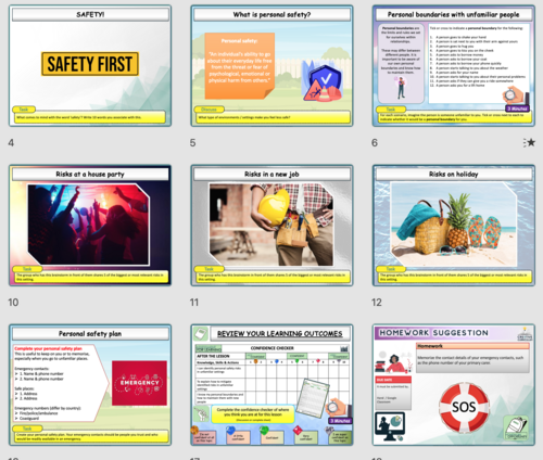 Personal Safety in Unfamiliar social or Work Settings | Teaching Resources