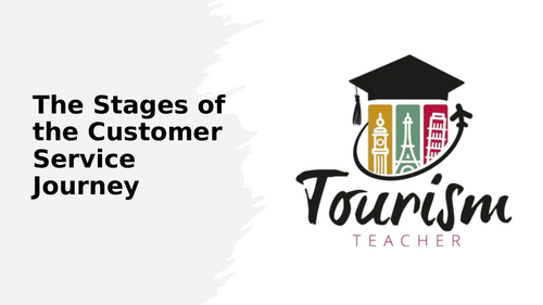 The stages of the customer service journey | Teaching Resources