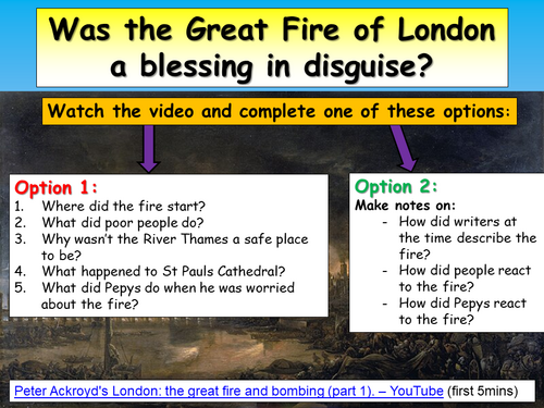 Great Fire of London 1666 | Teaching Resources