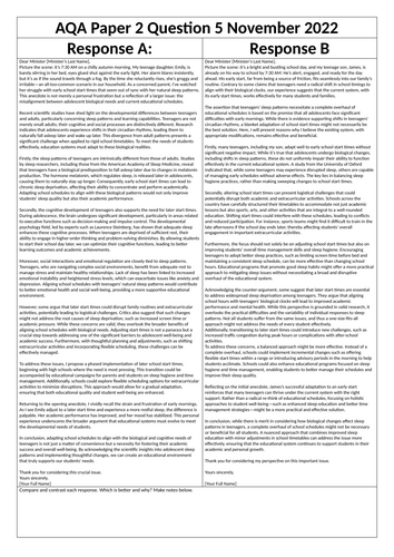 AQA Language Paper 2 Model Answers June 2022- June 2025 | Teaching ...