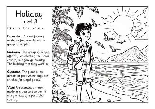 Word of the Day Workbook - Holidays - Level 3 | Teaching Resources