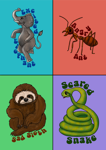 Emotions Animal Explorer: Complete Digital Bundle Display and Activity ...