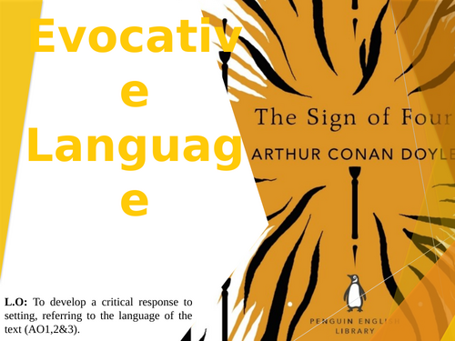 The Sign of Four KS4 Scheme of Work Full - English Literature ...