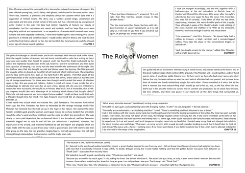 The Sign of Four KS4 Scheme of Work Full - English Literature ...