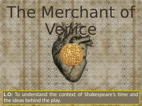 The Merchant of Venice KS4 - Shakespeare - Full Unit of Work English ...