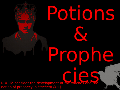 Macbeth by William Shakespeare (play) A Level Literature Unit of Work ...