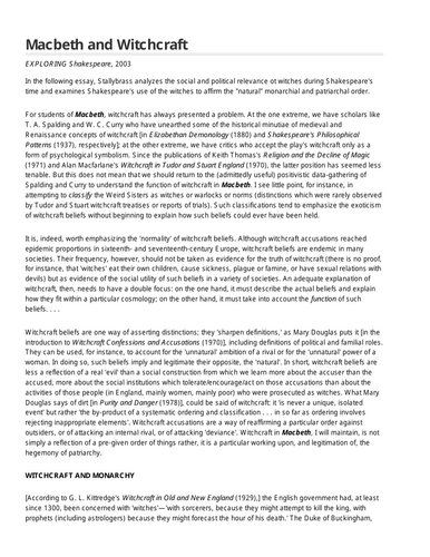 Macbeth by William Shakespeare (play) A Level Literature Unit of Work ...