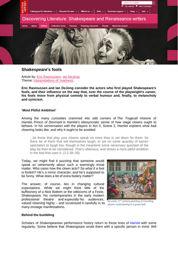 Measure for Measure - William Shakespeare (play) A Level Literature ...
