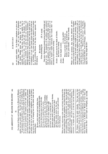 Measure for Measure - William Shakespeare (play) A Level Literature ...