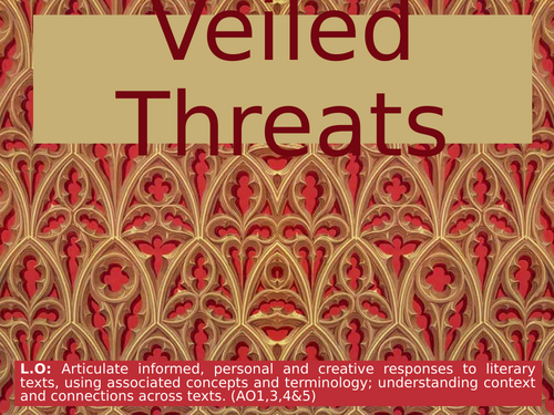 The Italian by Ann Radcliffe - Gothic novel - A Level Literature Unit ...