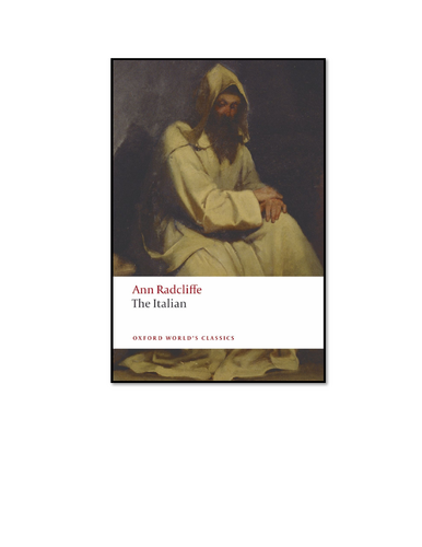 The Italian by Ann Radcliffe - Gothic novel - A Level Literature Unit ...