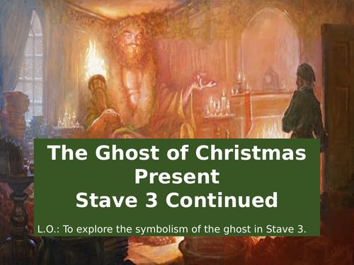A Christmas Carol - Symbolism of the Ghost of Christmas Present ...