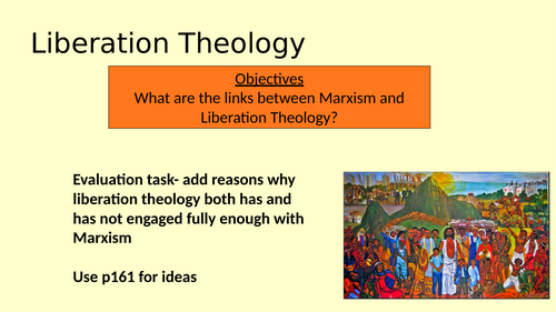 Liberation Theology Lesson 3 | Teaching Resources