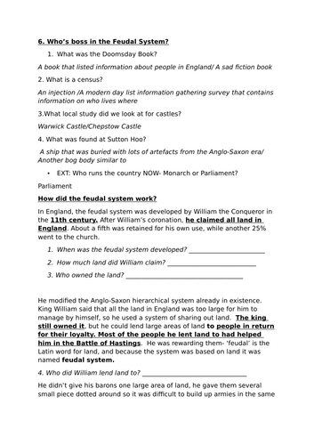 How did William gain control of England? | Teaching Resources