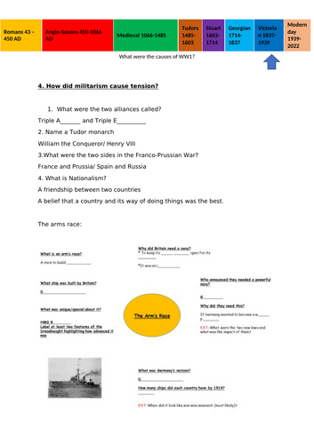 Causes of ww1 | Teaching Resources