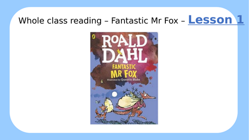 KS1 Guided reading 5 weeks planning fantastic mr fox | Teaching Resources