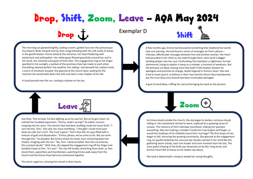 AQA Language Paper 1 Model Answers 2022-25 | Teaching Resources