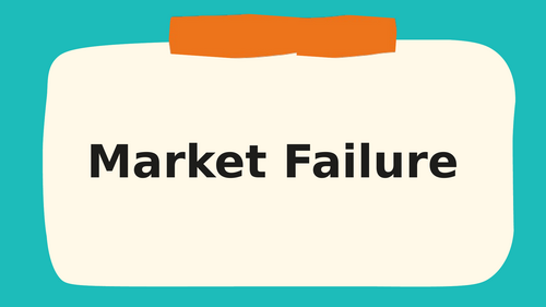 Market Failure Drama | Teaching Resources