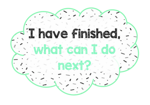 English Fast Finisher Tasks | Teaching Resources