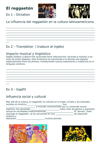 El Reggaeton | Teaching Resources
