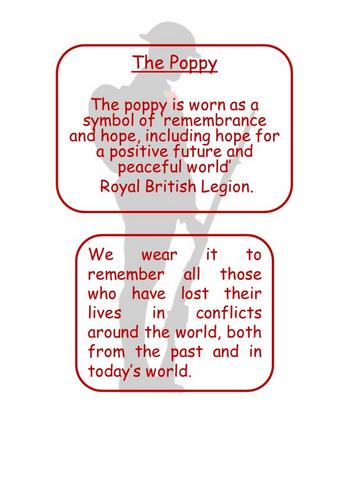 KS2 Remembrance History of Poppy/'In Flanders Field' Poem with ...